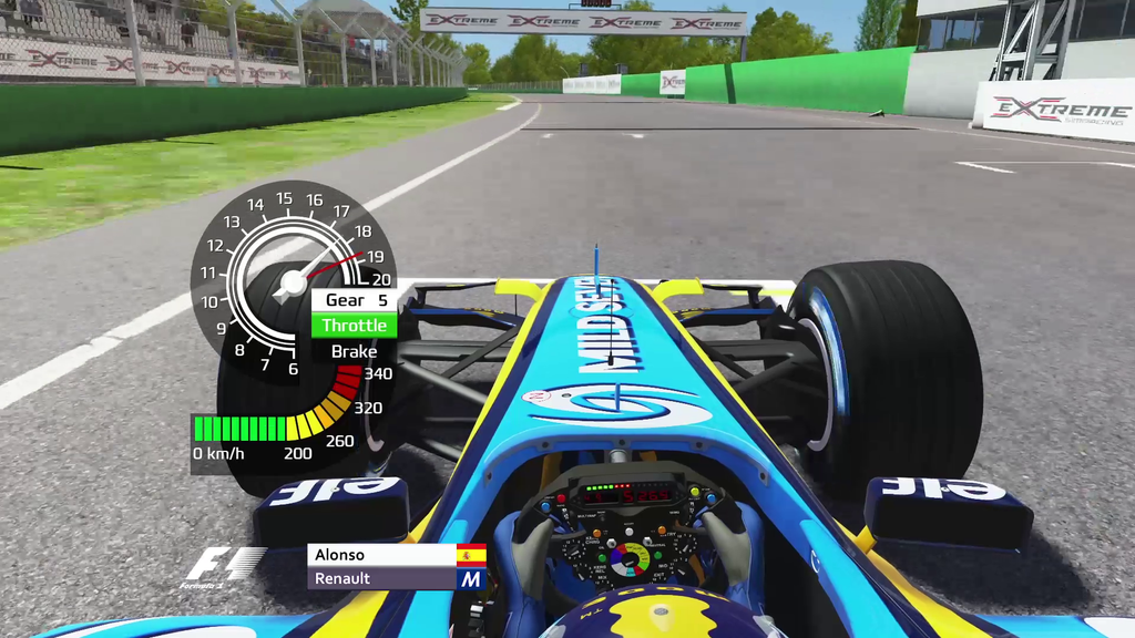 SimHUB - F1 2004-08 Revmeter V2 – WCP-series